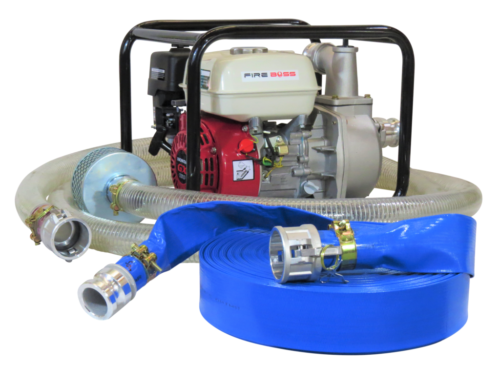 Trash Pump 4 Inch (with hoses) - No8 Hire